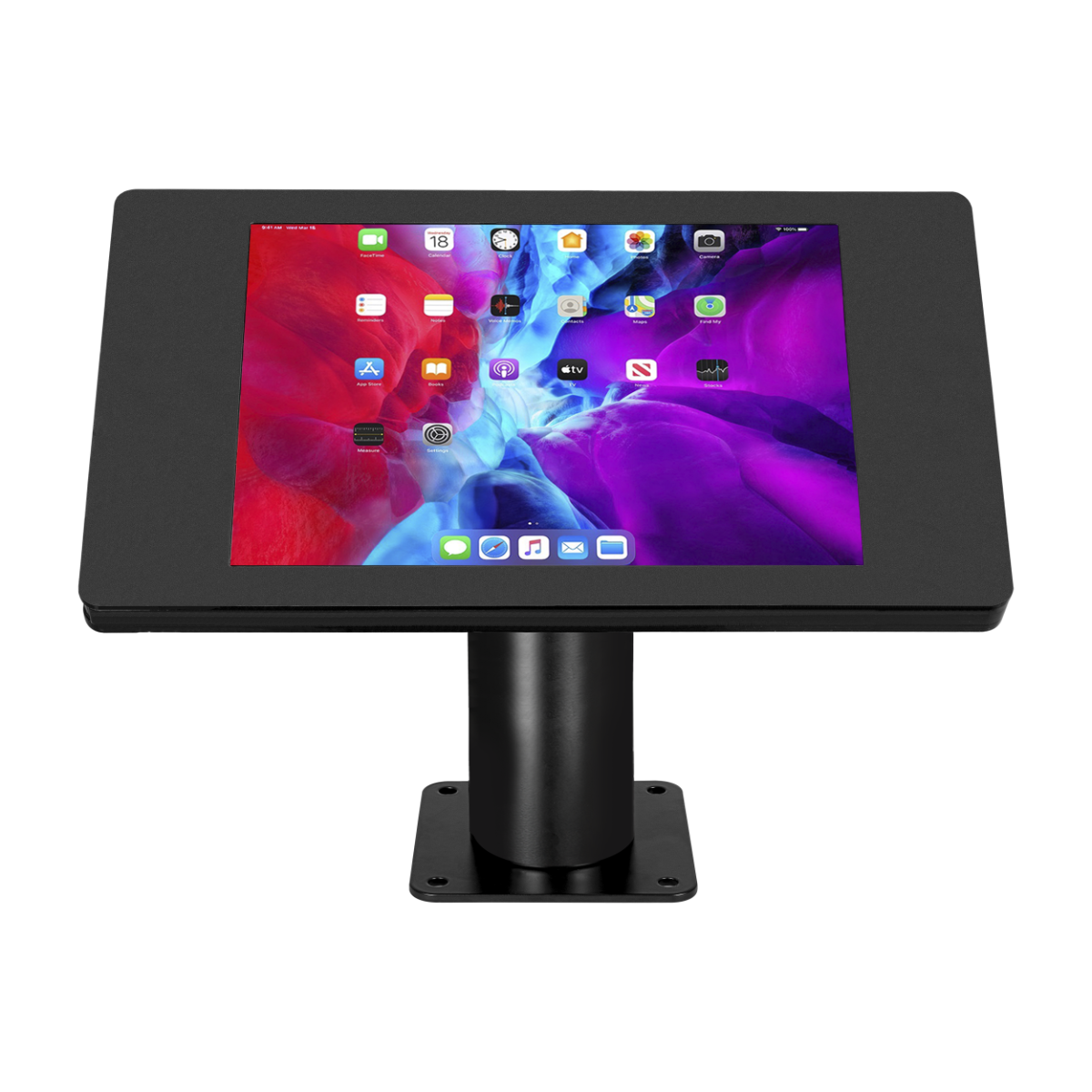 Tablet desk mount Fino for Samsung Galaxy Tab A9+ 11 inch 2023 - black