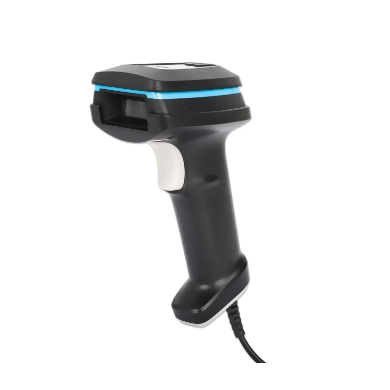 2D Long Range LED Barcode Scanner - Rugged & Handheld