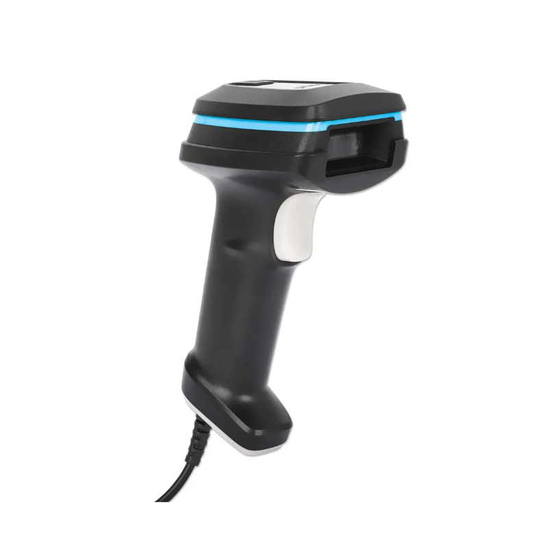 2D Long Range LED Barcode Scanner - Rugged & Handheld