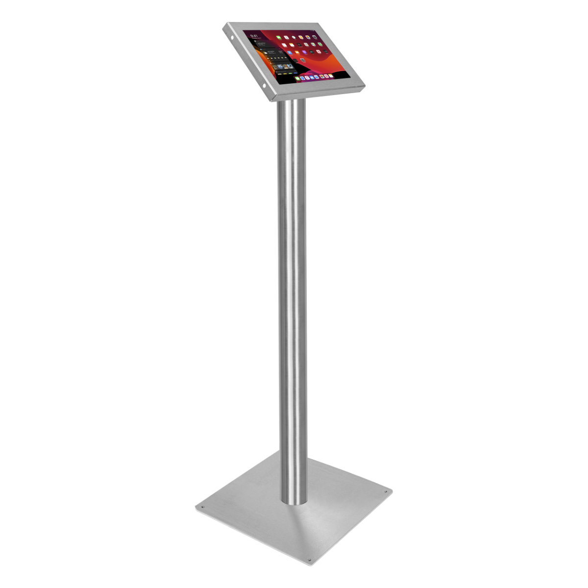 Desk stand Securo M for 9-11 inch tablets - stainless steel