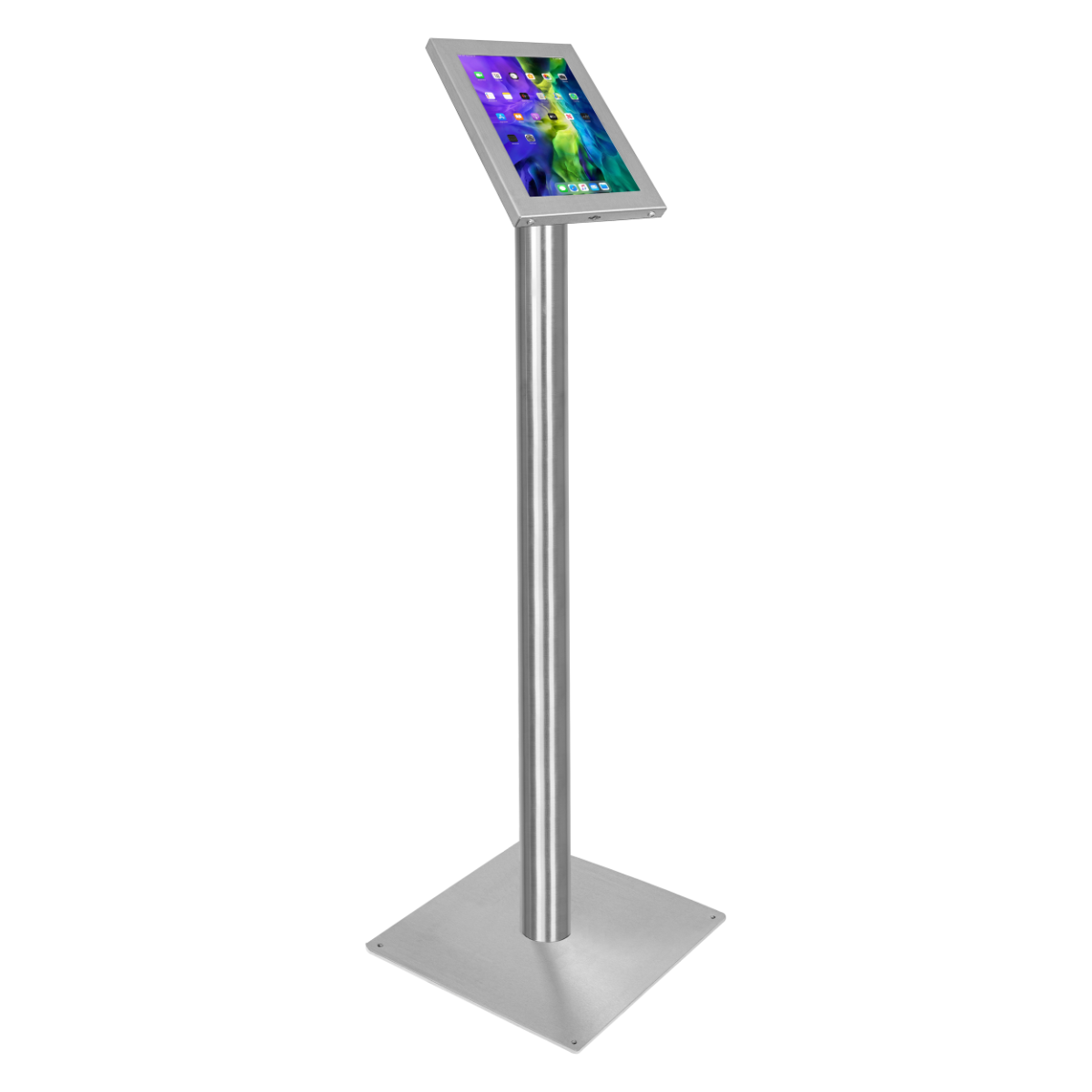 Desk stand Securo M for 9-11 inch tablets - stainless steel