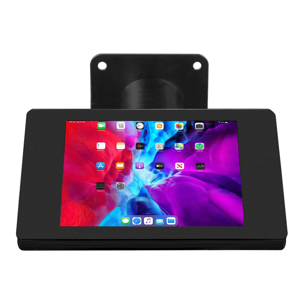 Tablet wall holder Fino for Samsung Galaxy Tab A9+ 11 inch 2023 - black