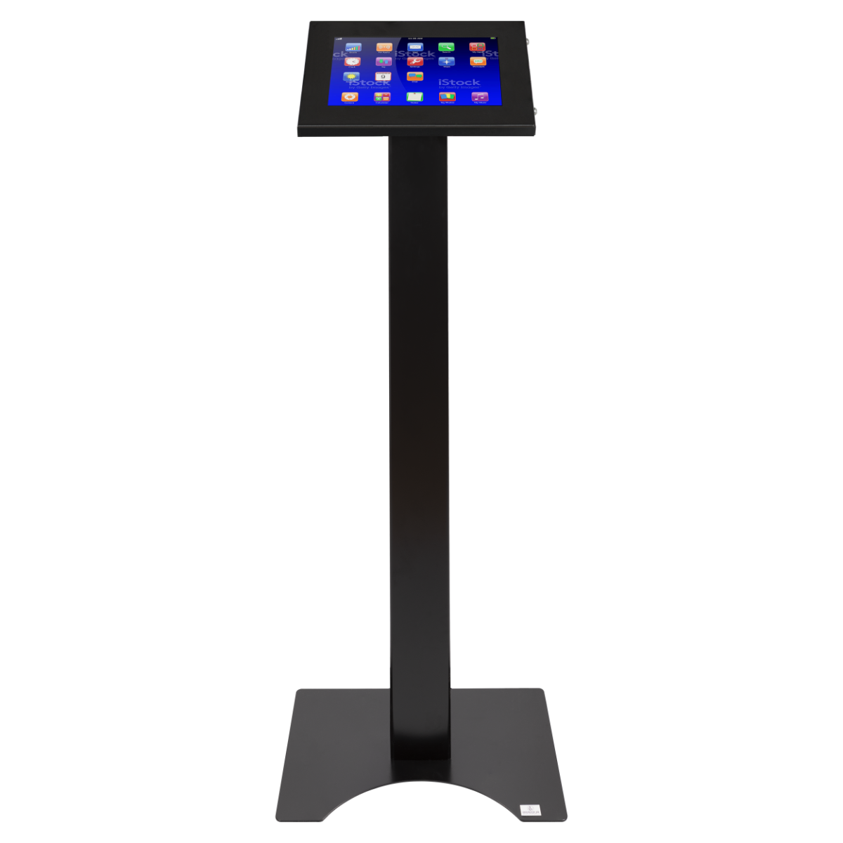 Tablet floor stand Sublime Securo S for 7-8 inch tablets - black