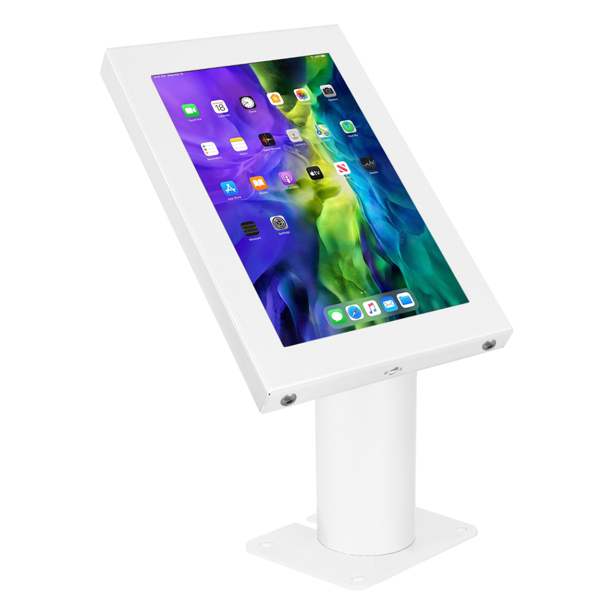 Tablet desk stand Securo M for 9-11 inch tablets - white