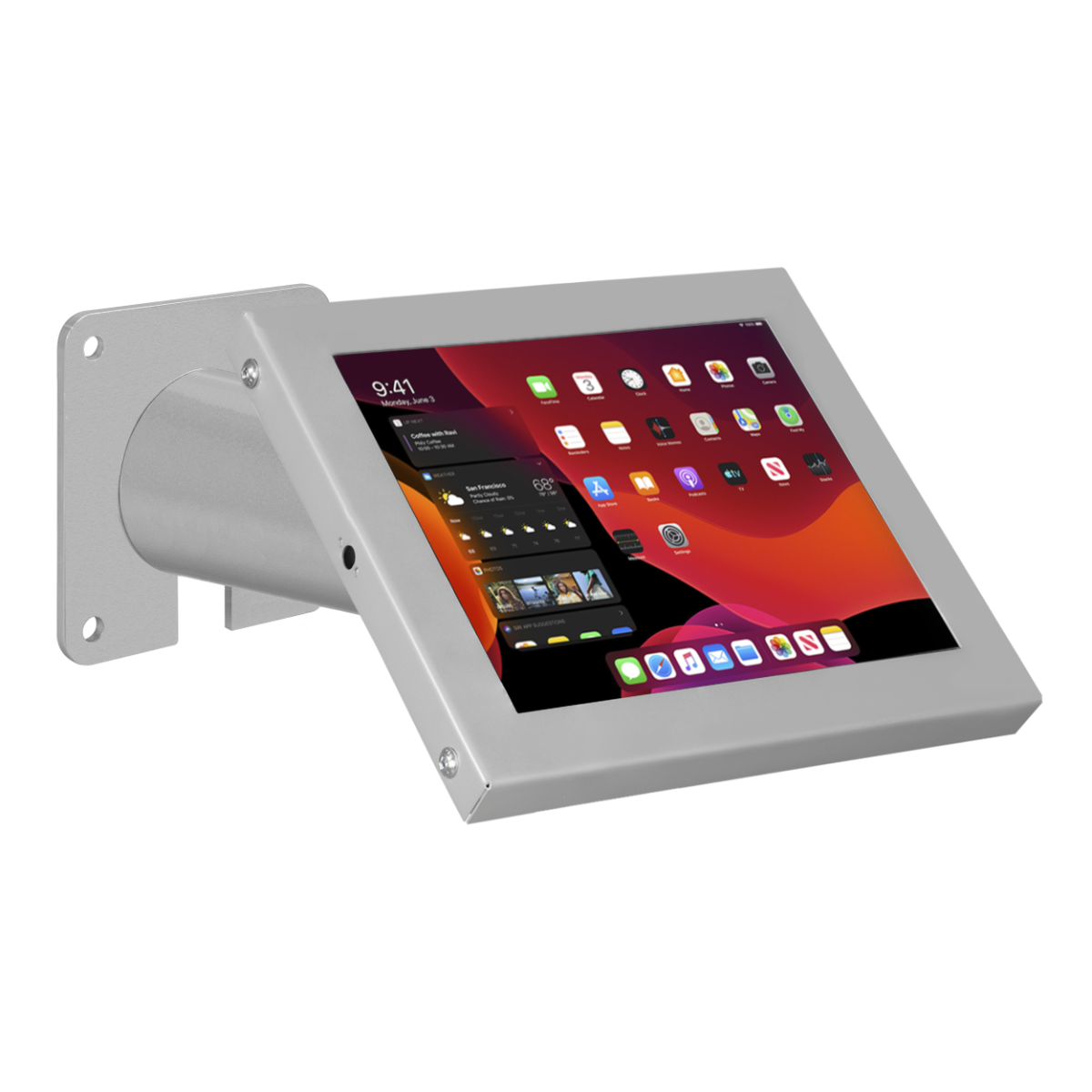 Tablet desk stand Securo M for 9-11 inch tablets - grey