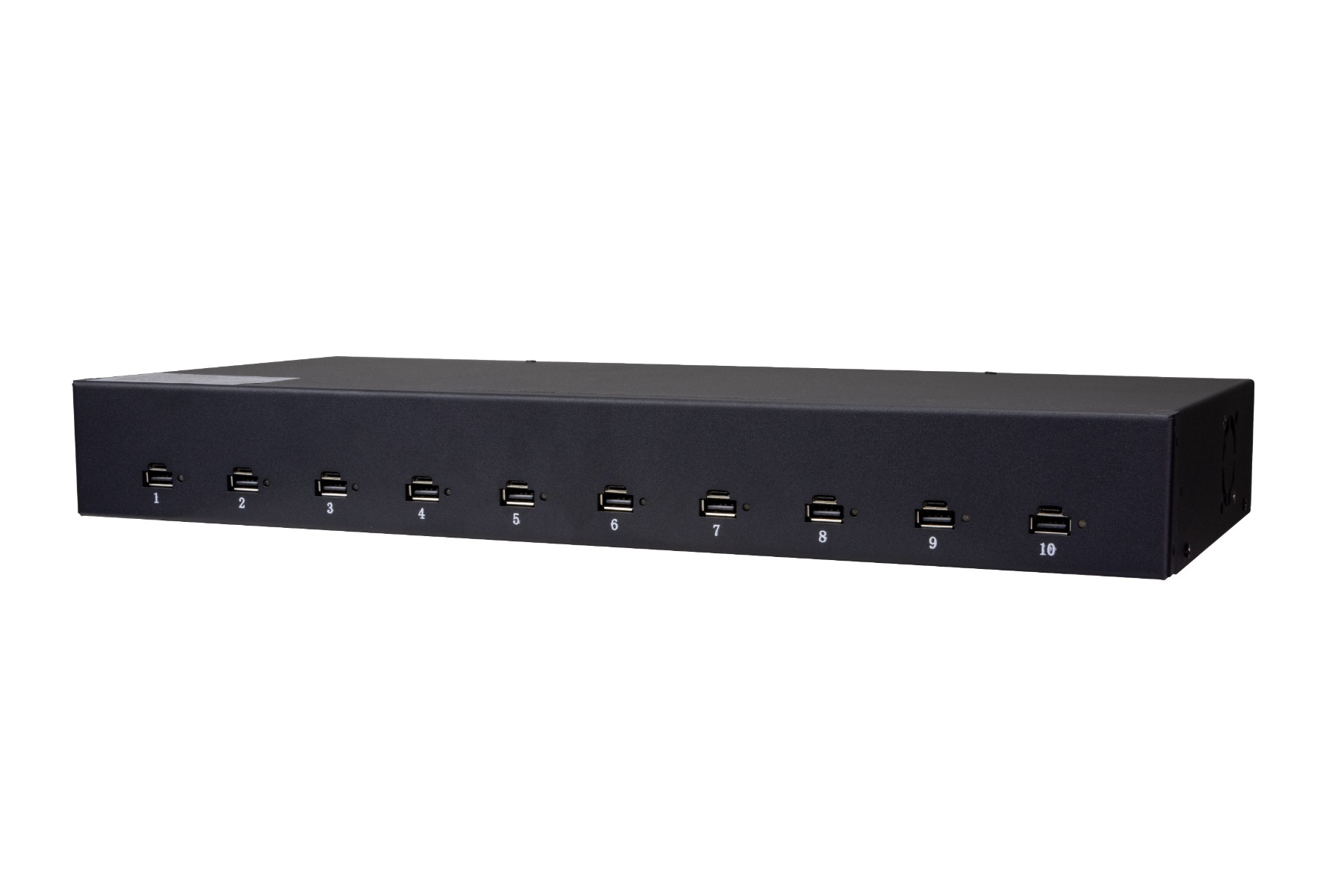 10 ports USB-A & USB-C 40W 1U Rackmount charging hub