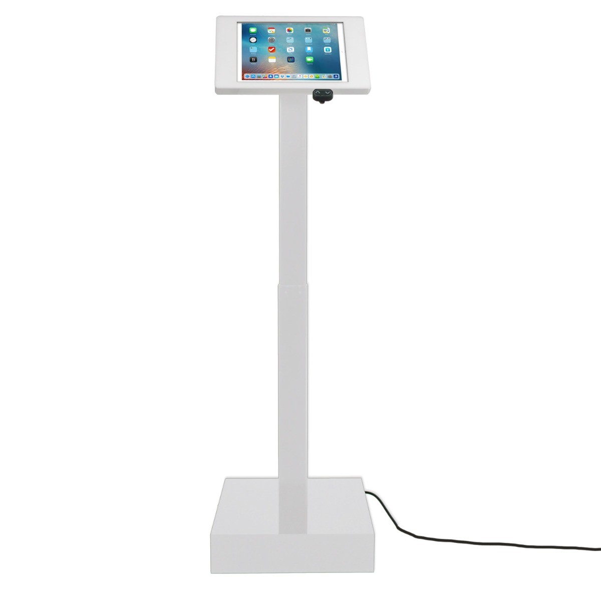 Height adjustable iPad floor stand Suegiu for iPad 9.7 - white