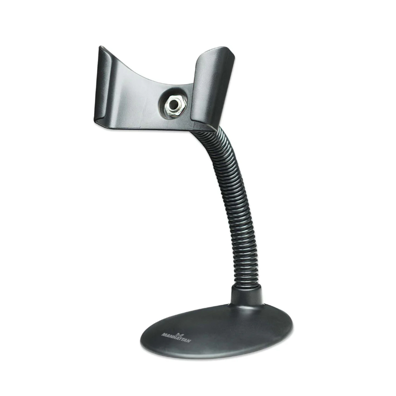 Gooseneck Barcode Scanner Stand - Adjustable with Base