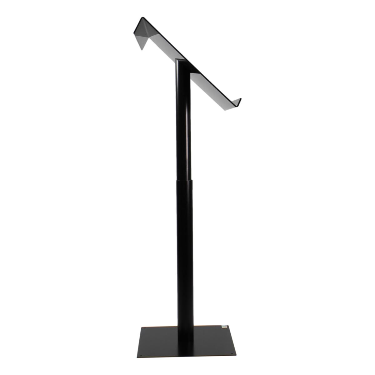 Height adjustable lectern / music stand Vivaldi - black