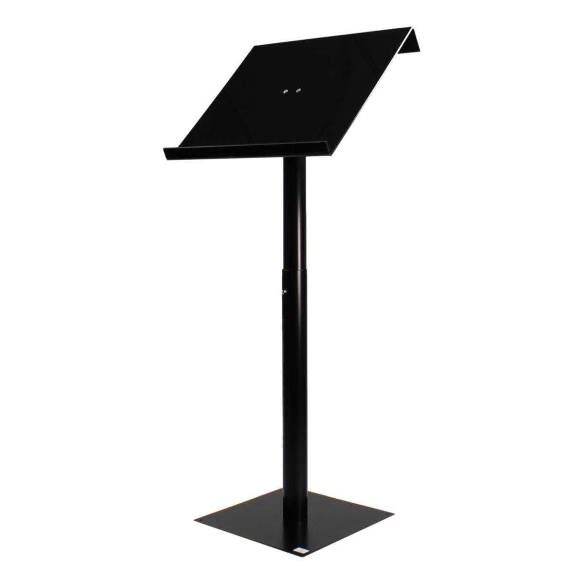 Height adjustable lectern / music stand Vivaldi - black