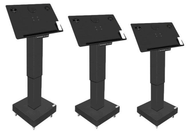 Electrically Adjustable Speaking Chair Leggio - Mobile, Stylish and ...