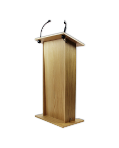 Houten katheder Rhea - kersenkleur